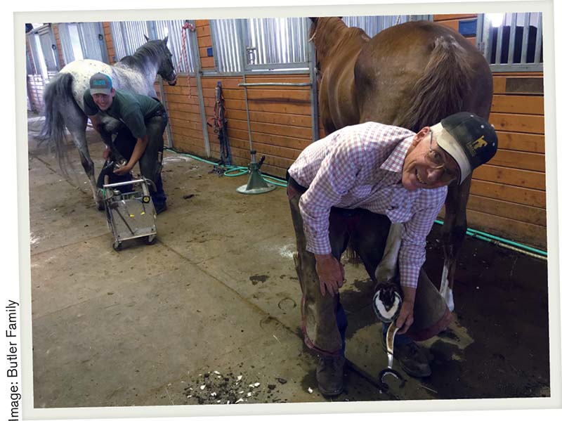 Farrier Families Share Strategies to Teach Hoof Care