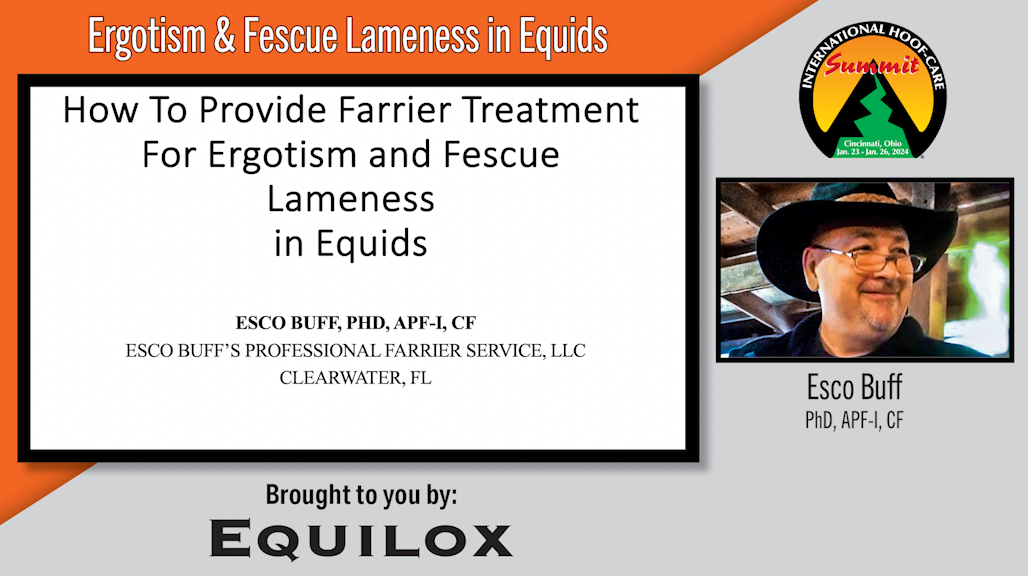 [Video] Ergotism & Fescue Lameness in Equids
