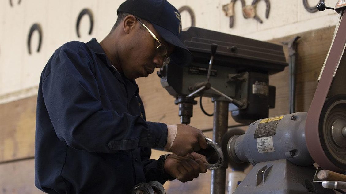 Texas Farrier Joins U.S. Army Horse Cavalry Detachment