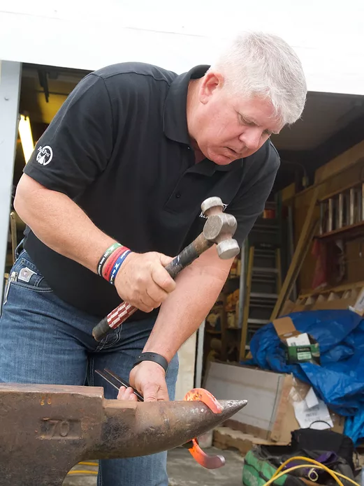 aaron petersen blacksmith