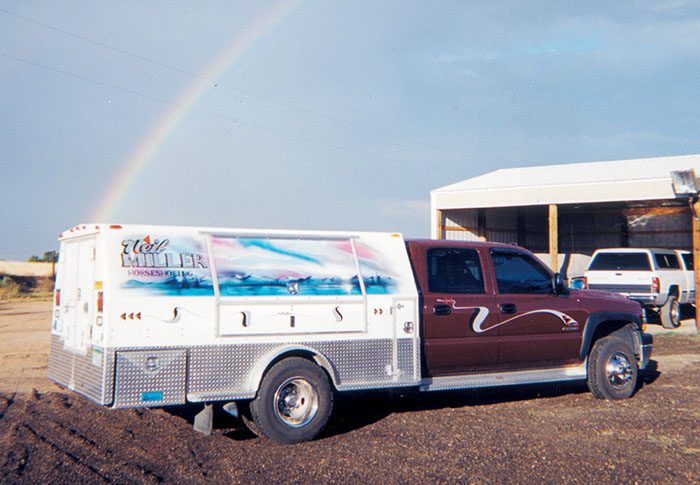 Motoring Around The Mountains In A Strong, Colorful Rig
