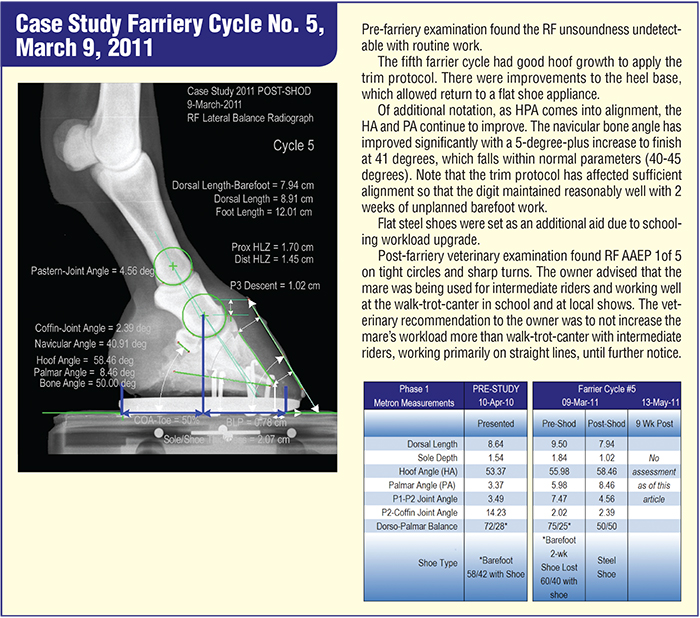 Trimming and the Hoof-Pastern Axis | 7/1/2011 | American Farriers Journal