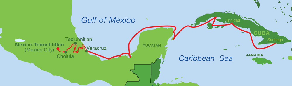 Cortes Route Hernán Cortés Facts, Quotes & Route