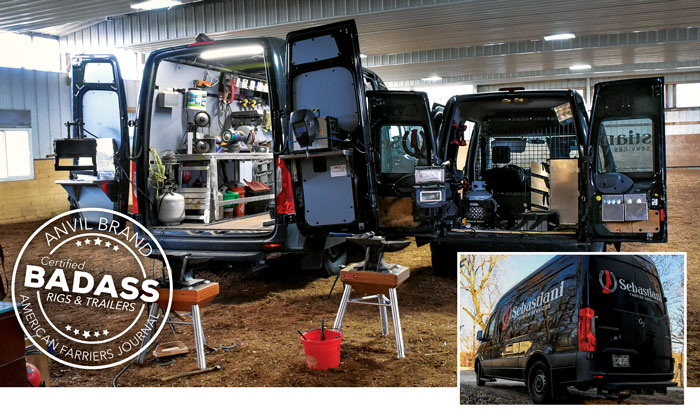 Business Discussion Drives Farrier to Vans