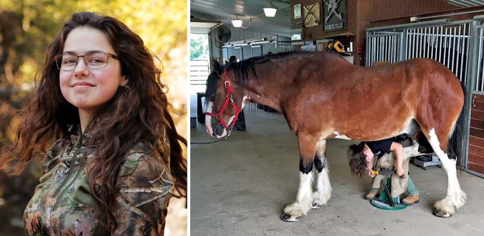 Rising Shoeing Star Shares Secret for Her Success