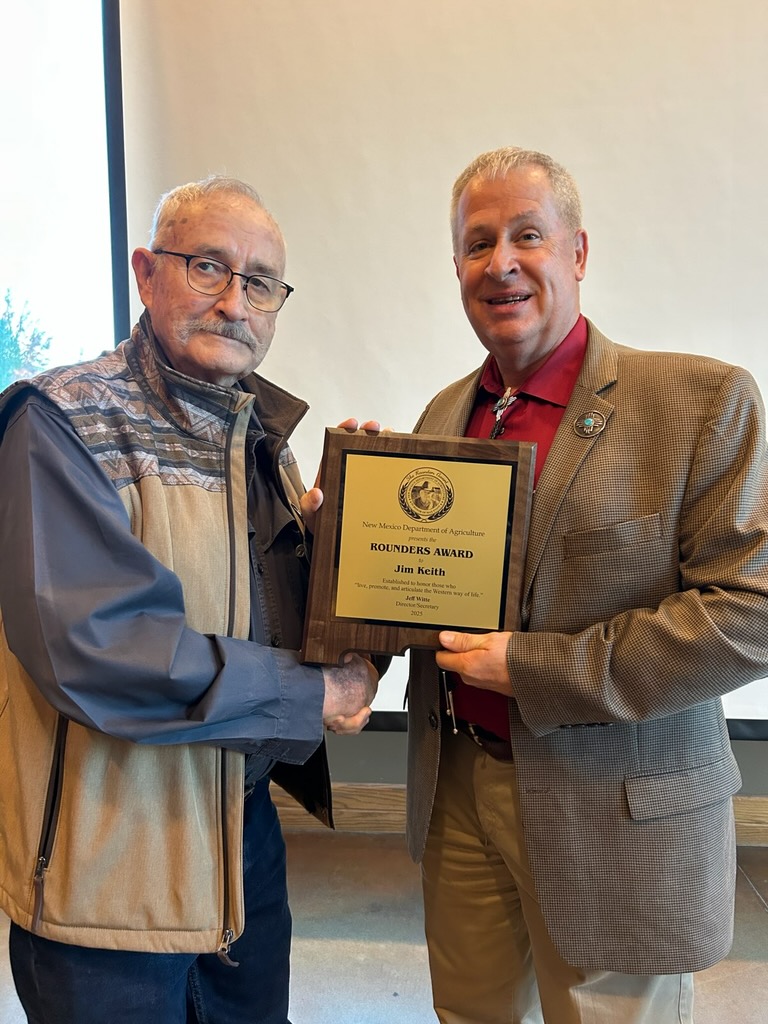 Jim Keith Honored with Rounders Award