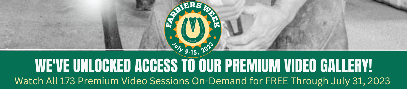 Farriers Week 2023 Premium Video Gallery Access