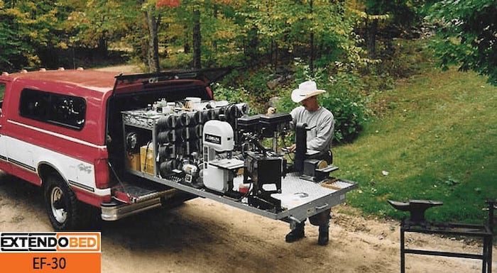 Extendobed Farrier Slide Out Truck System