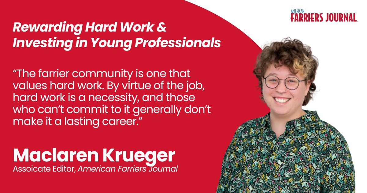 Rewarding Hard Work & Investing in Young Professionals