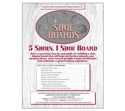 5 Shoes, 1 Shoe Board