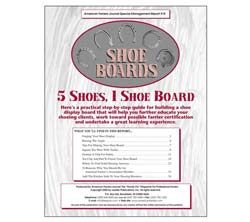 5 Shoes, 1 Shoe Board